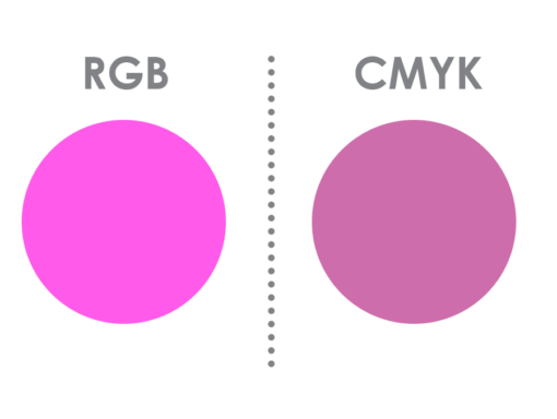 Hot Pink RGB vs CMYK - P & B Print - Professional Business Printing